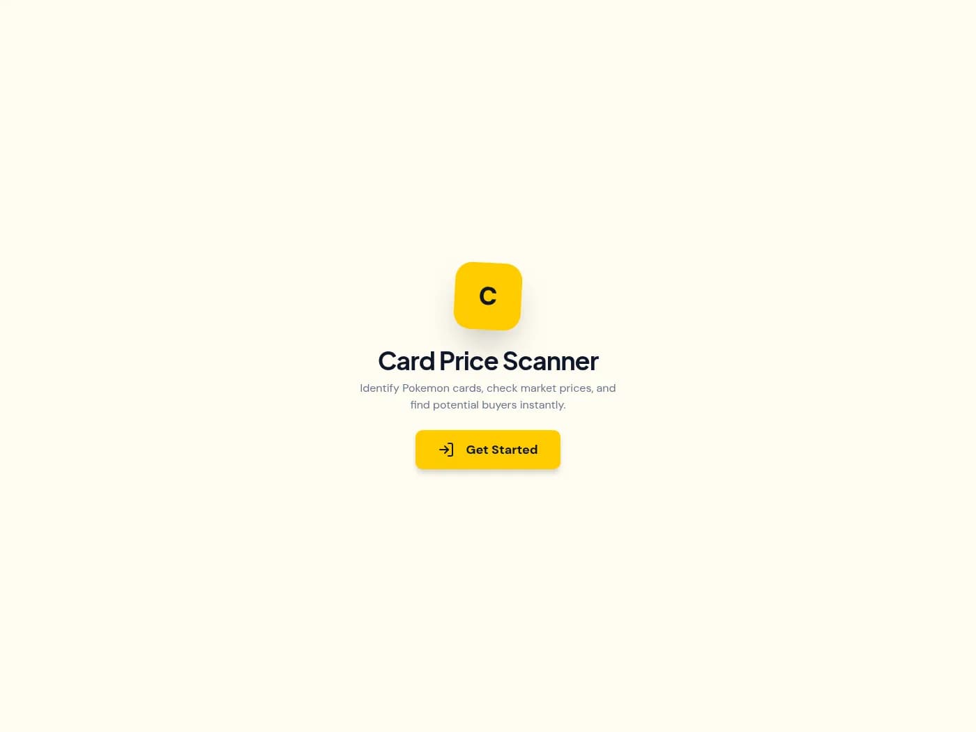 Card Price Scanner