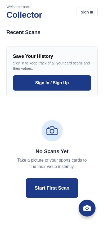 Card Value Snap