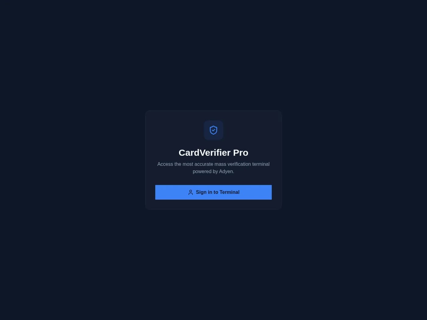 CardVerifier Pro