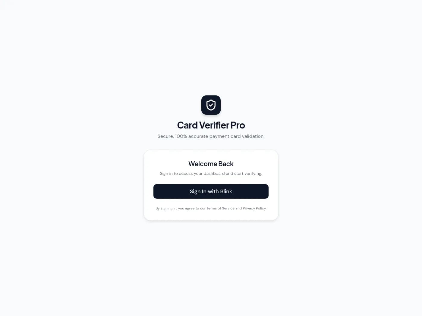 Card Verifier Pro