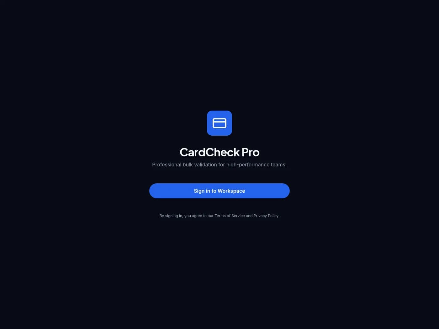 CardCheck Pro