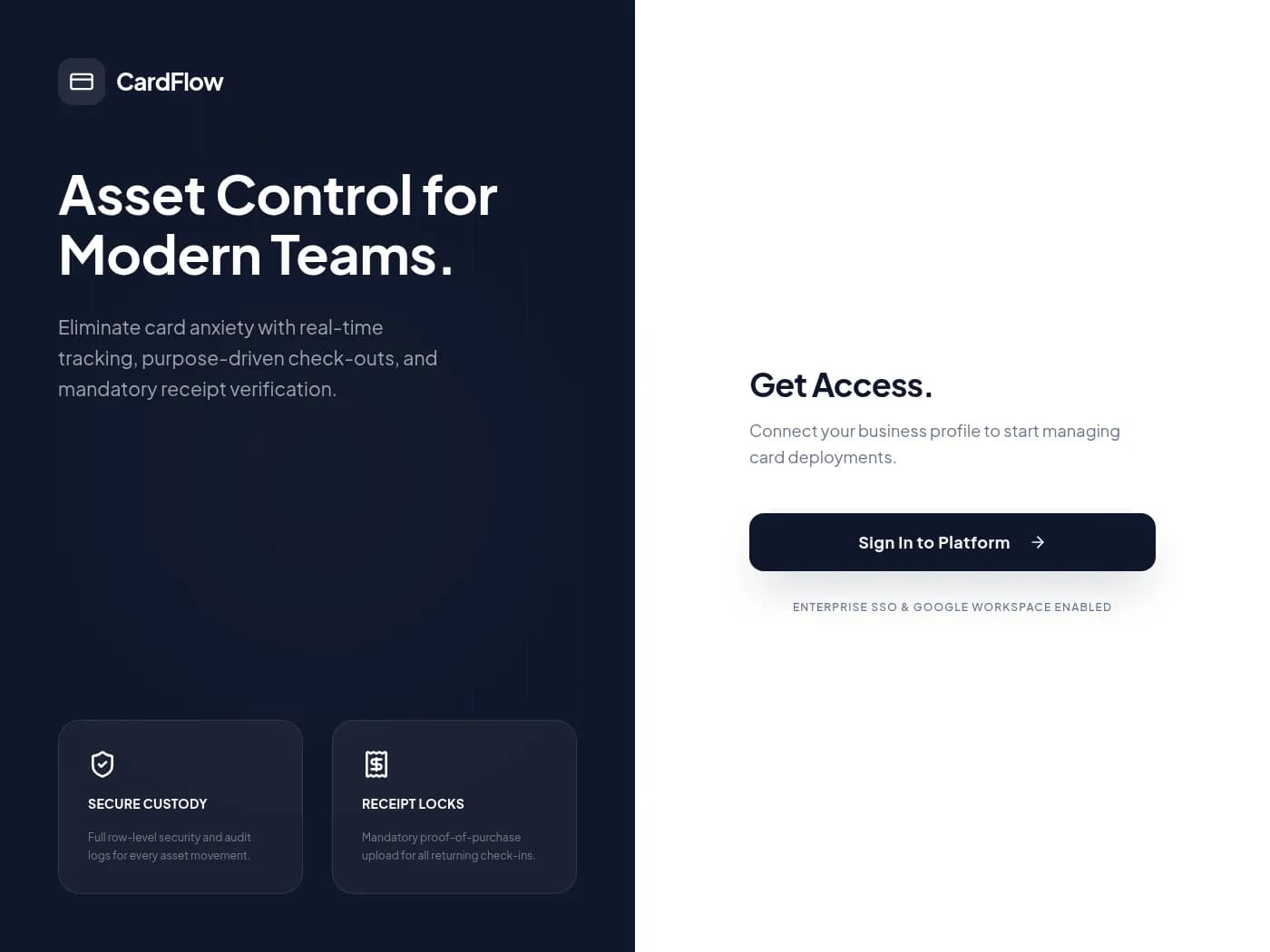 CardFlow Manager