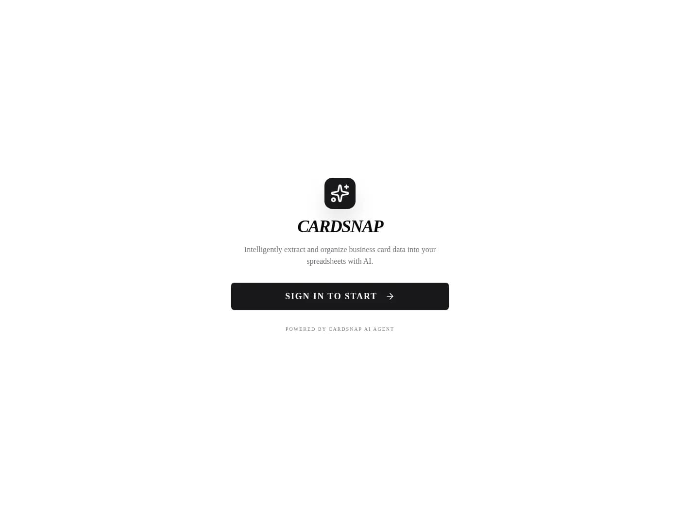 CardSnap Agent