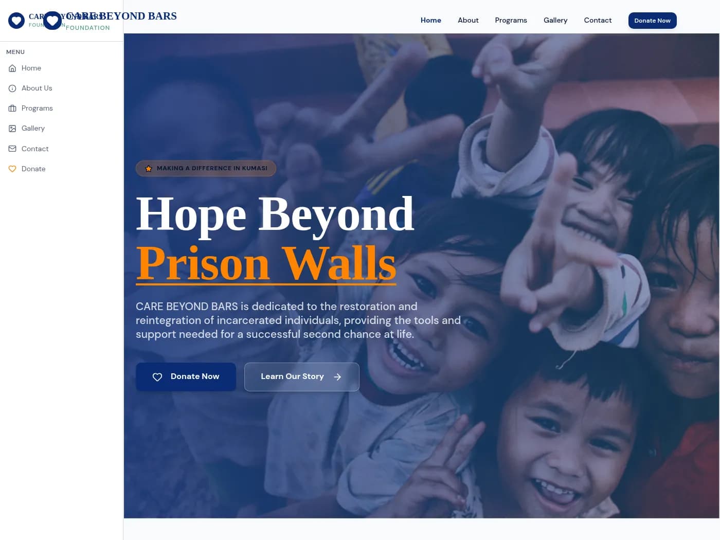 CARE Beyond Bars Site