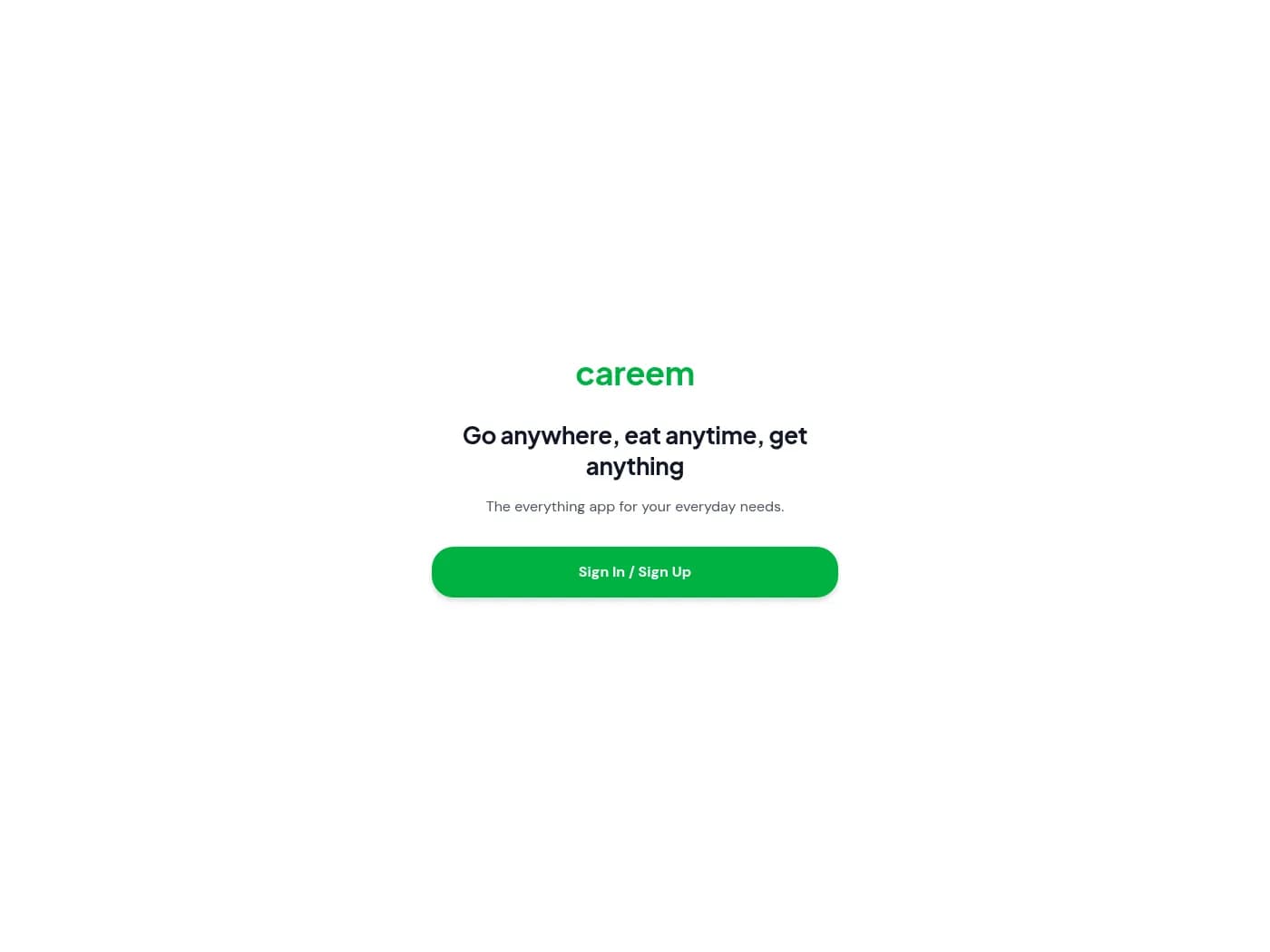 Careem Web Clone