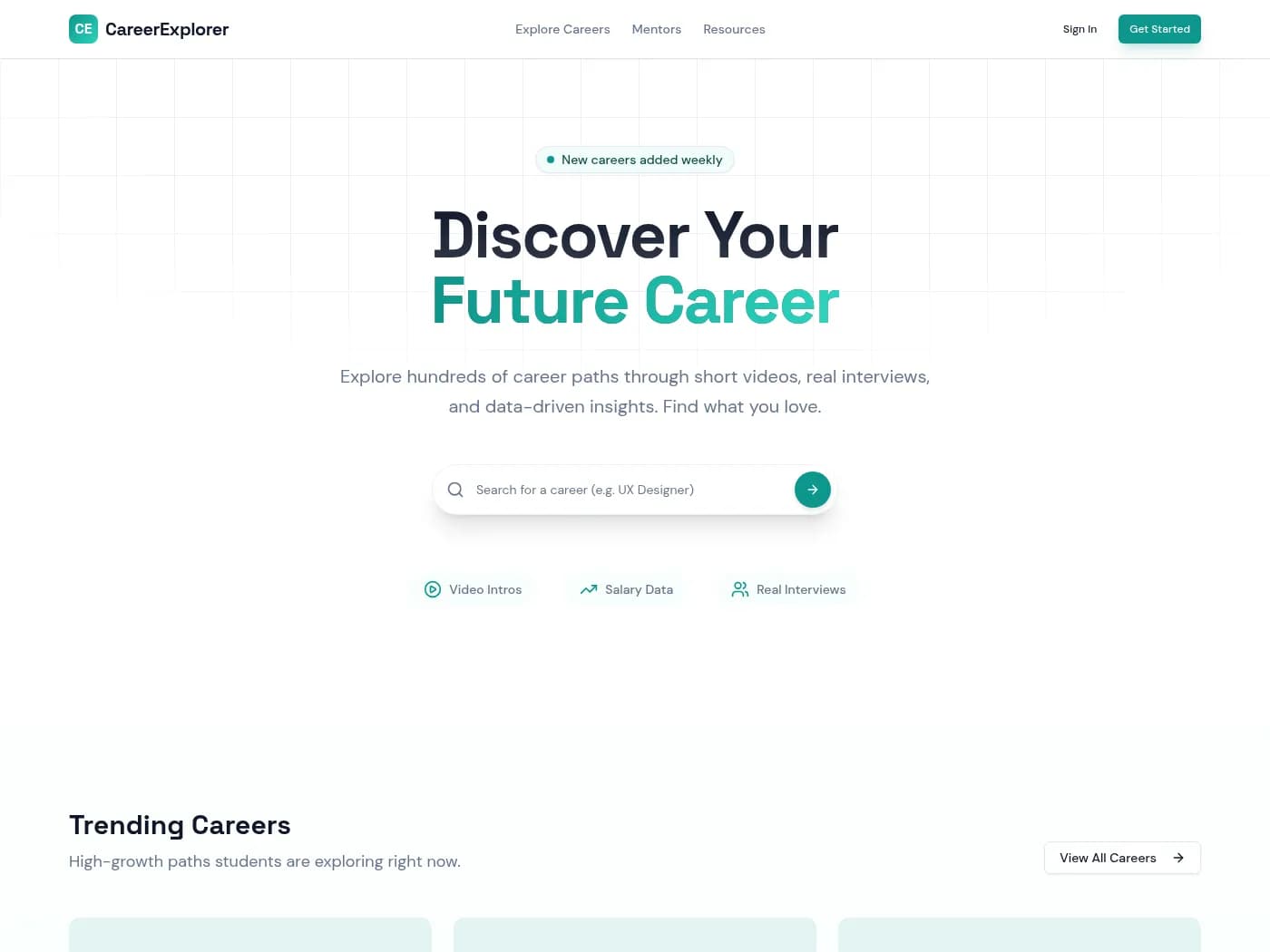 Career Explorer Hub