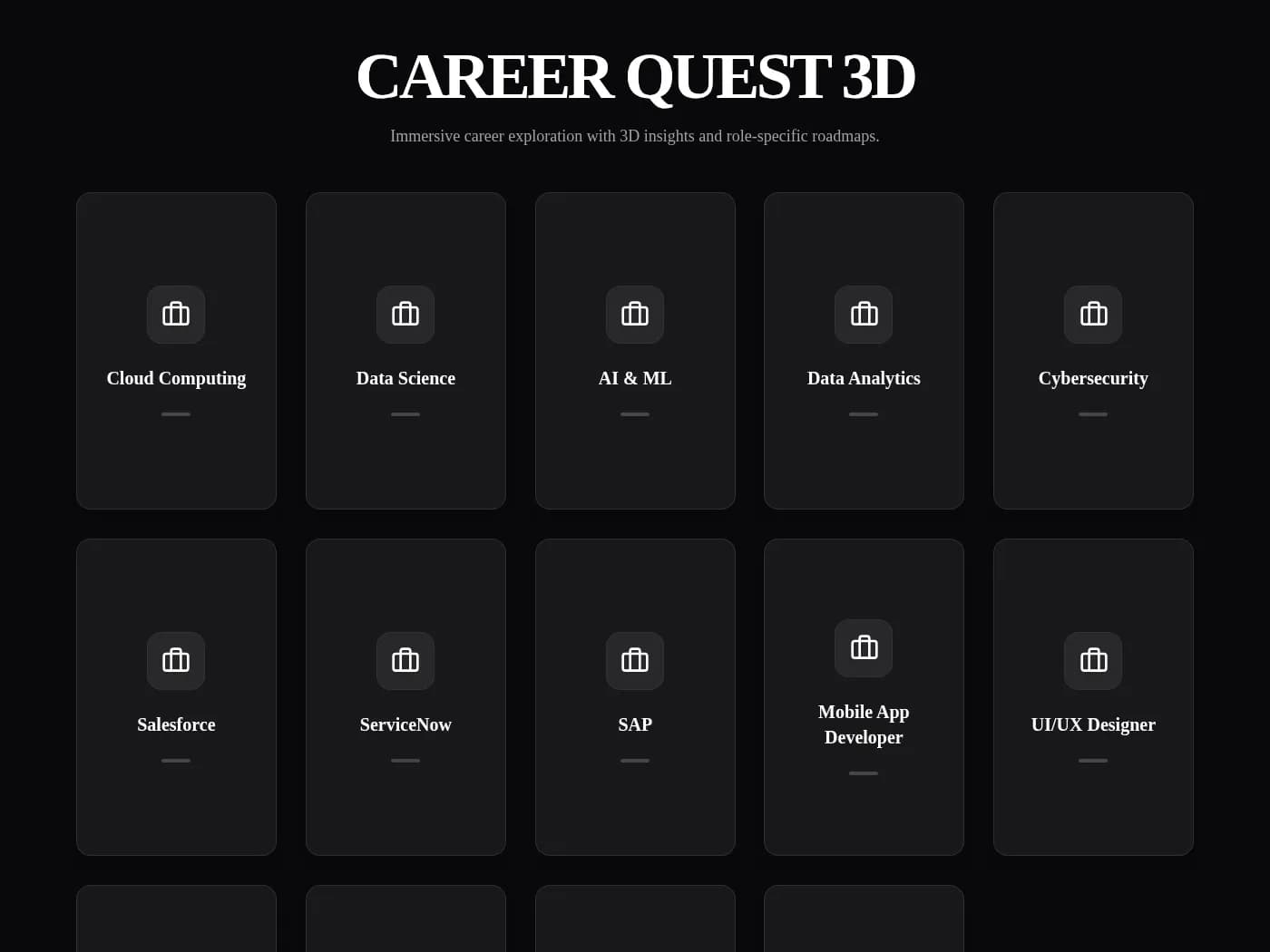 Career Quest 3D