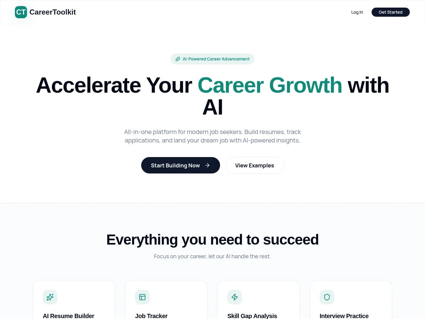 Career Toolkit SaaS