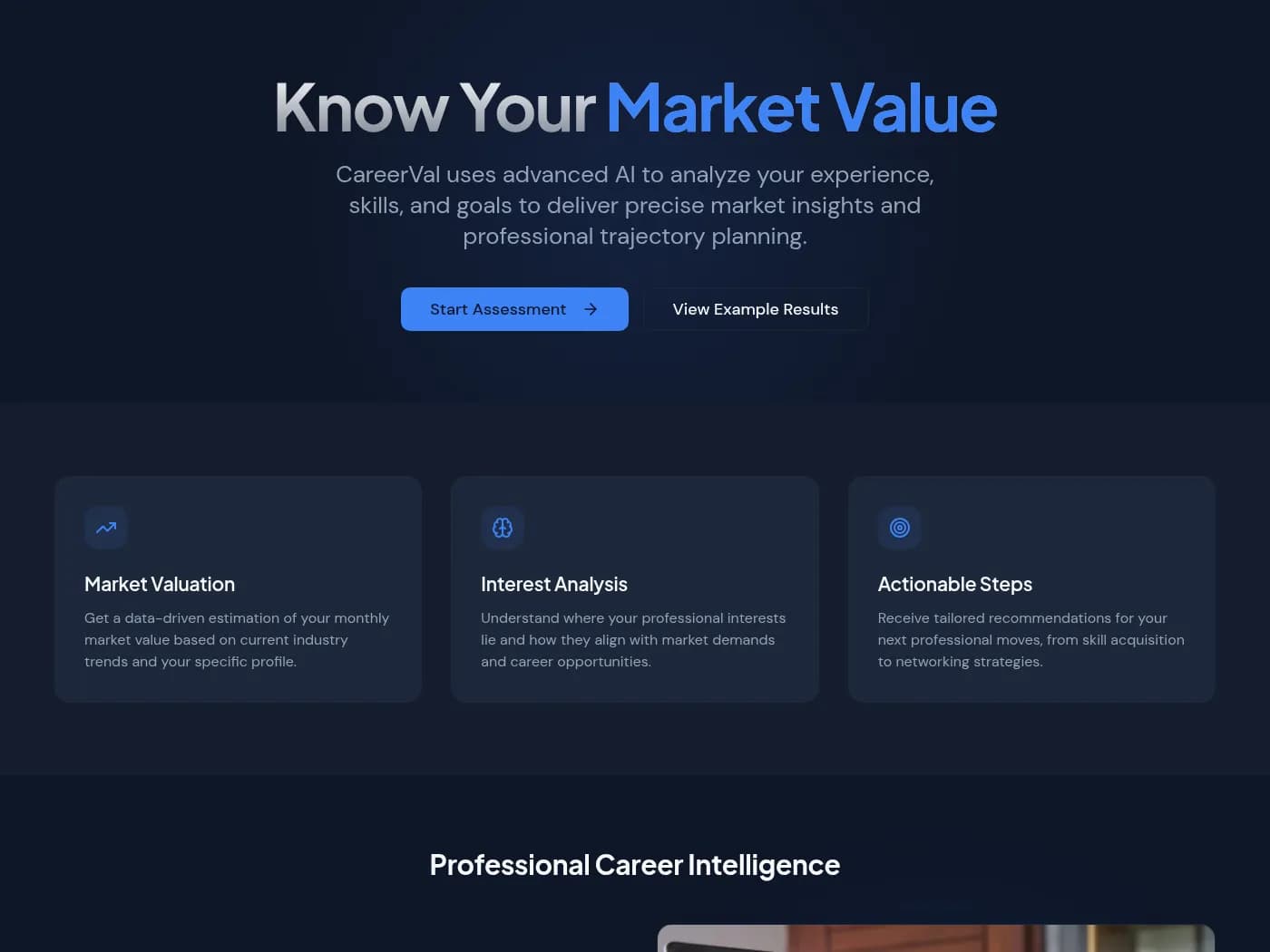 Career Value Assessment