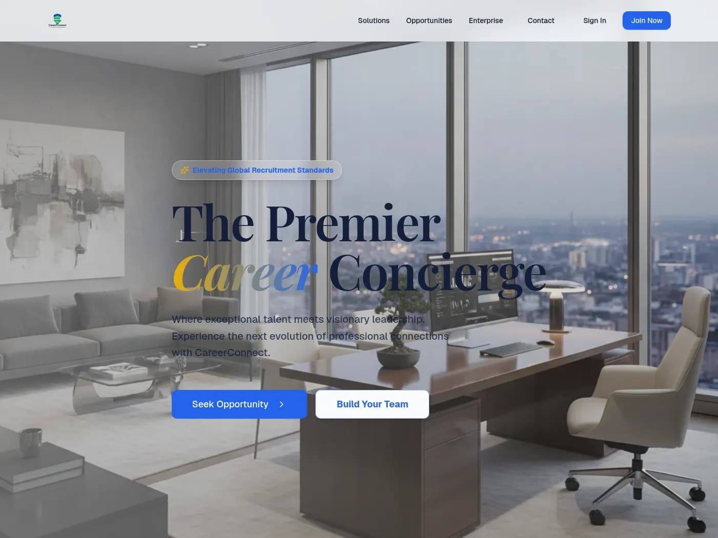 CareerConnect – Professional HR Recruiting Platform