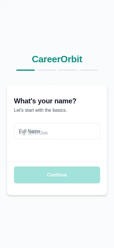 CareerOrbit AI Navigator