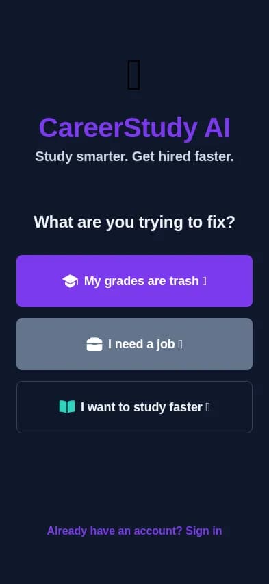 CareerStudy AI