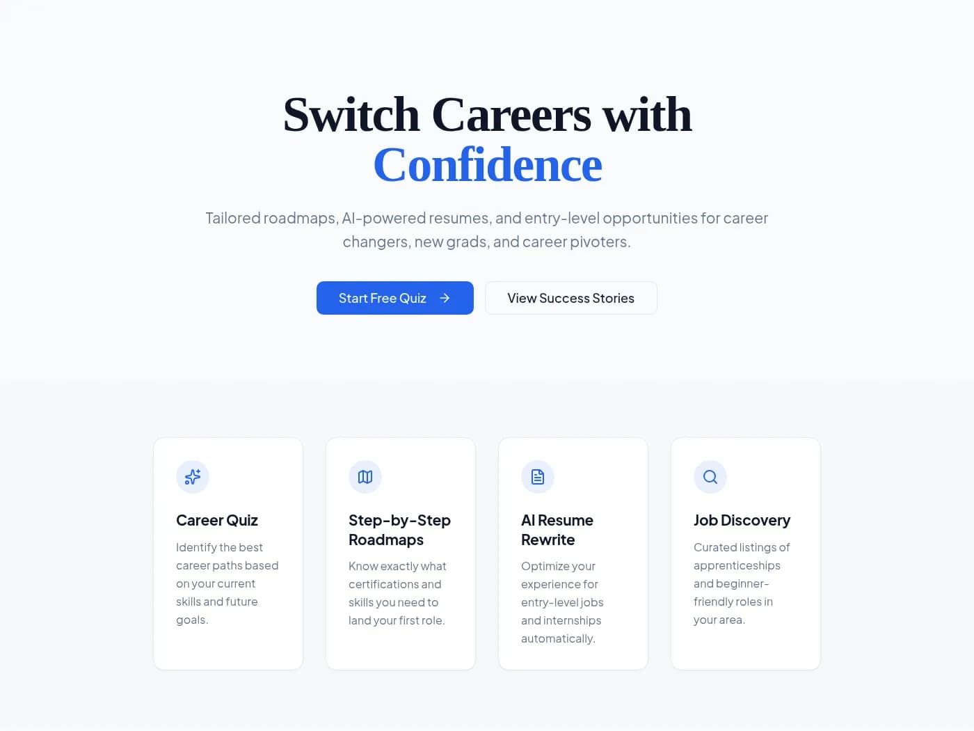 CareerSwitch MVP
