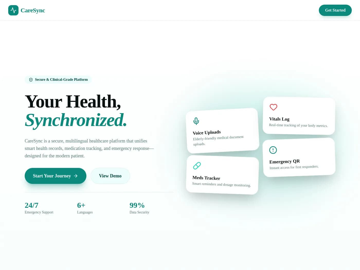 CareSync Health Platform