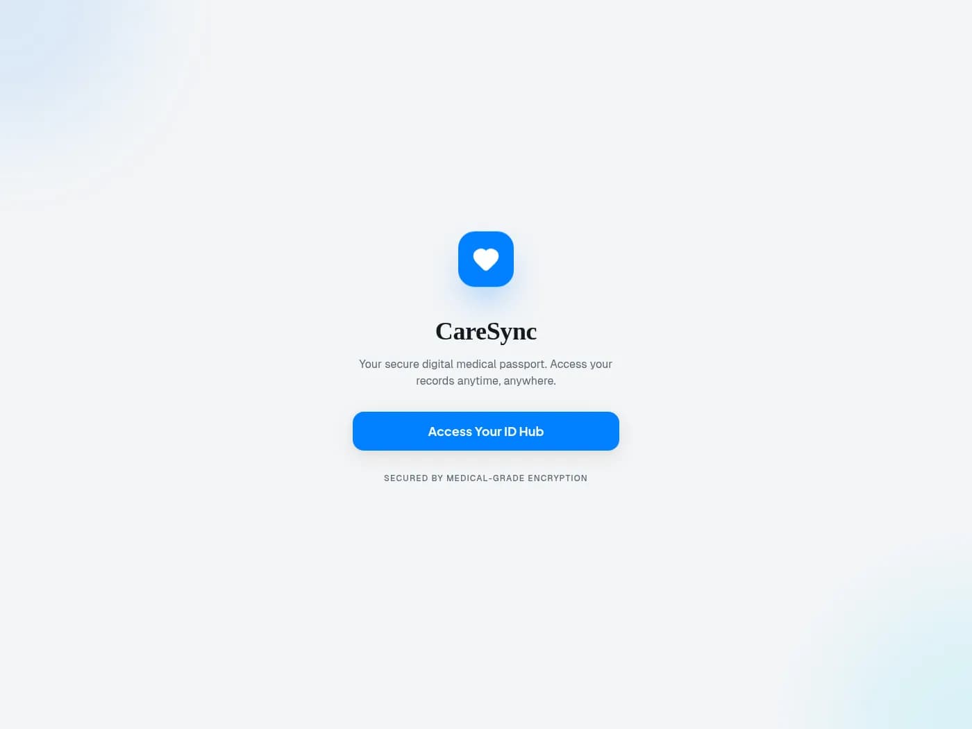CareSync ID Hub