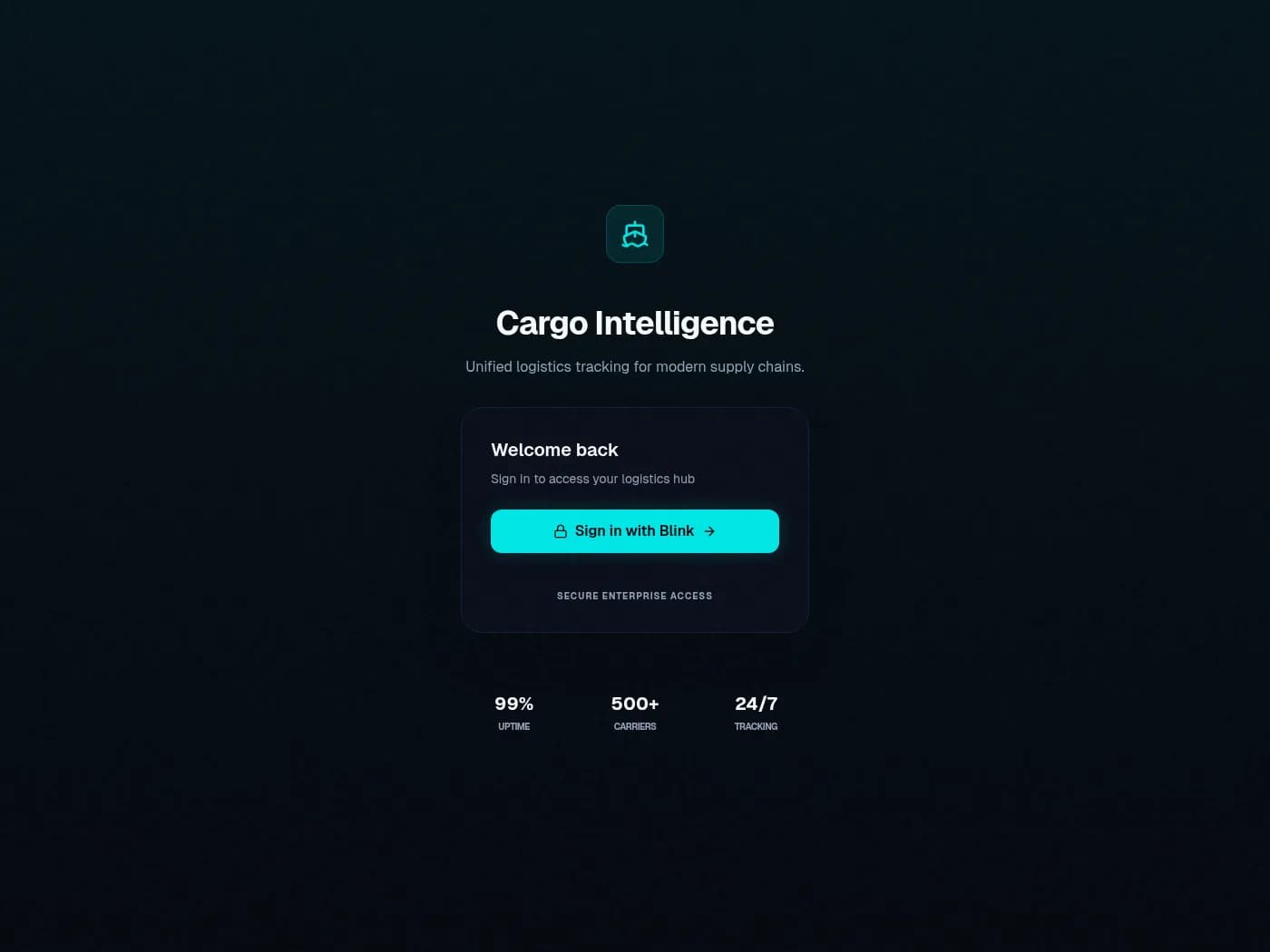 Cargo Intelligence Hub
