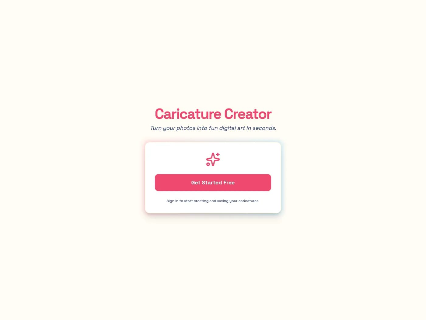 Caricature Creator