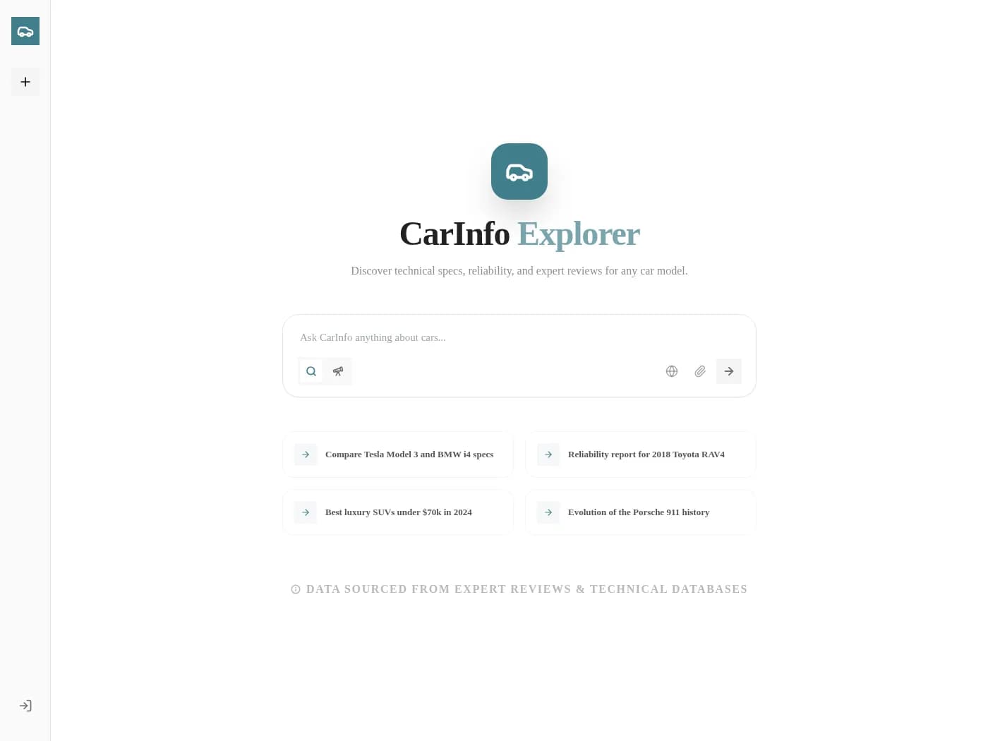 CarInfo Explorer
