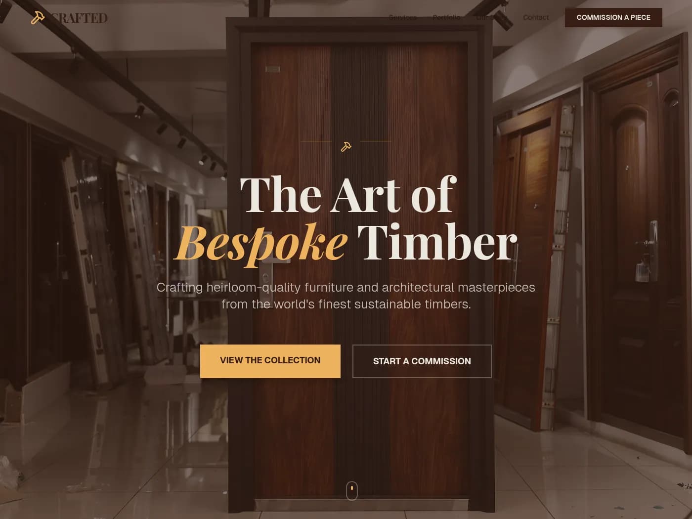 Crafted Carpentry Site