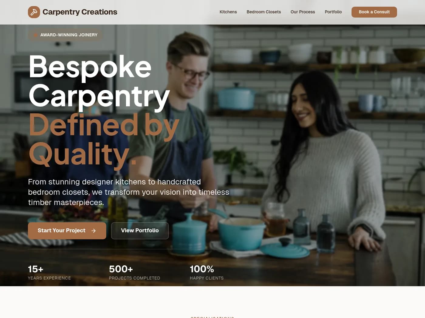 Carpentry Creations Site