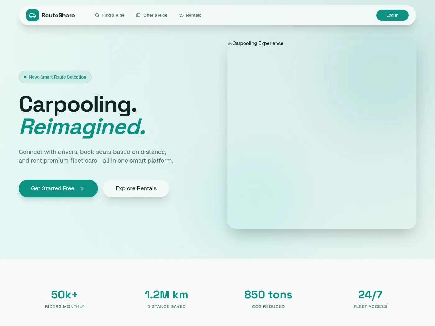 RouteShare Carpooling