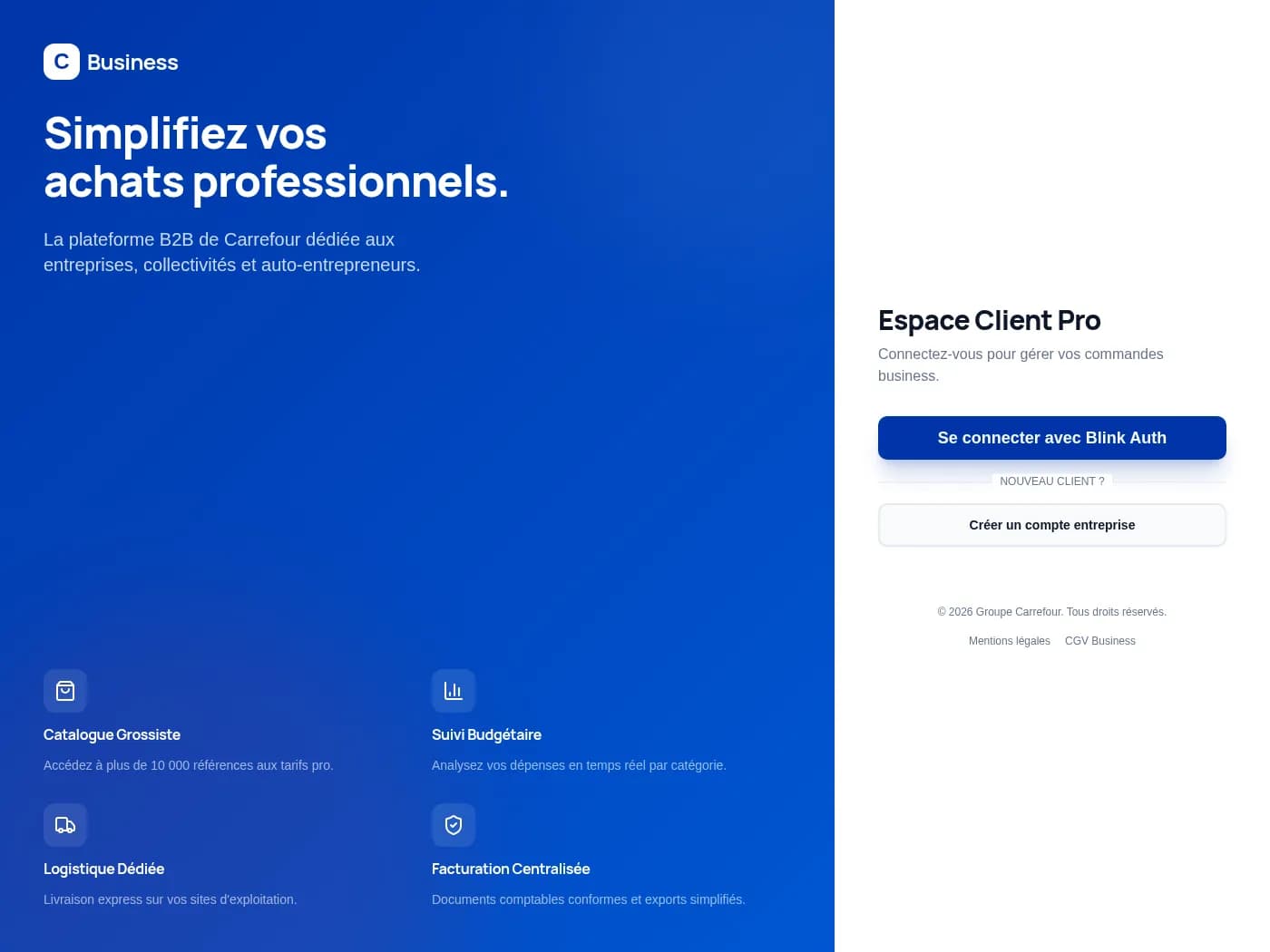 Carrefour Biz Clone