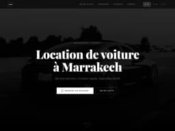 Carrental.ma Landing Site