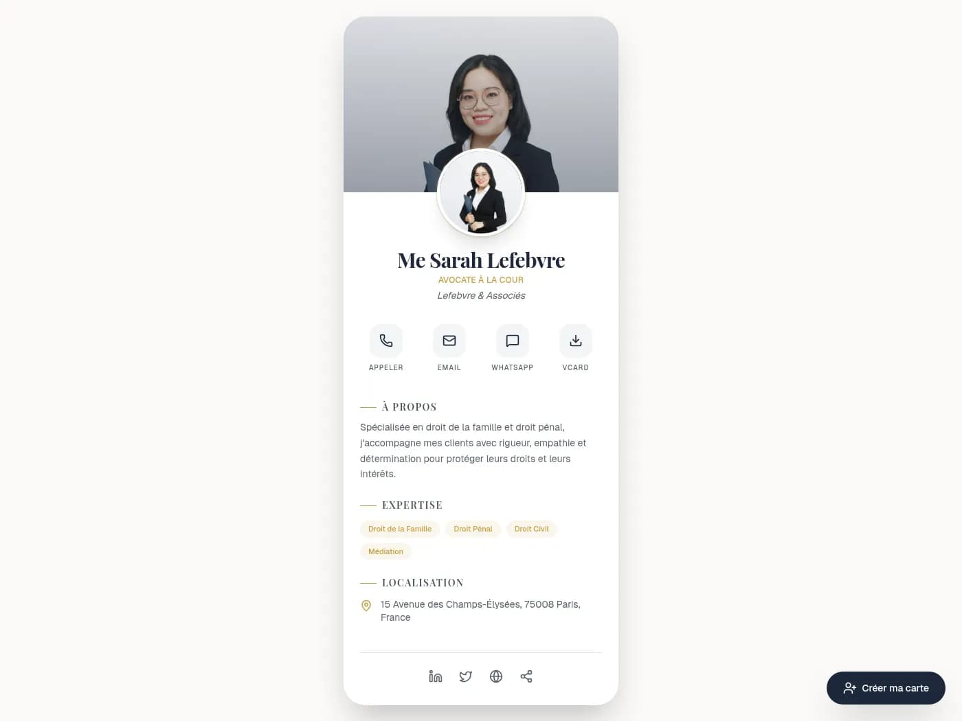 Carte Avocate Pro