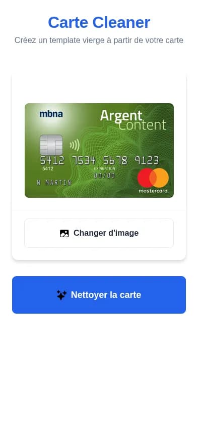 Carte Cleaner