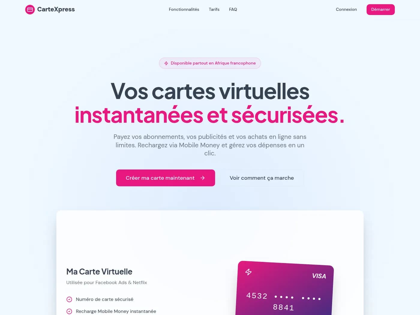 CarteXpress SAAS