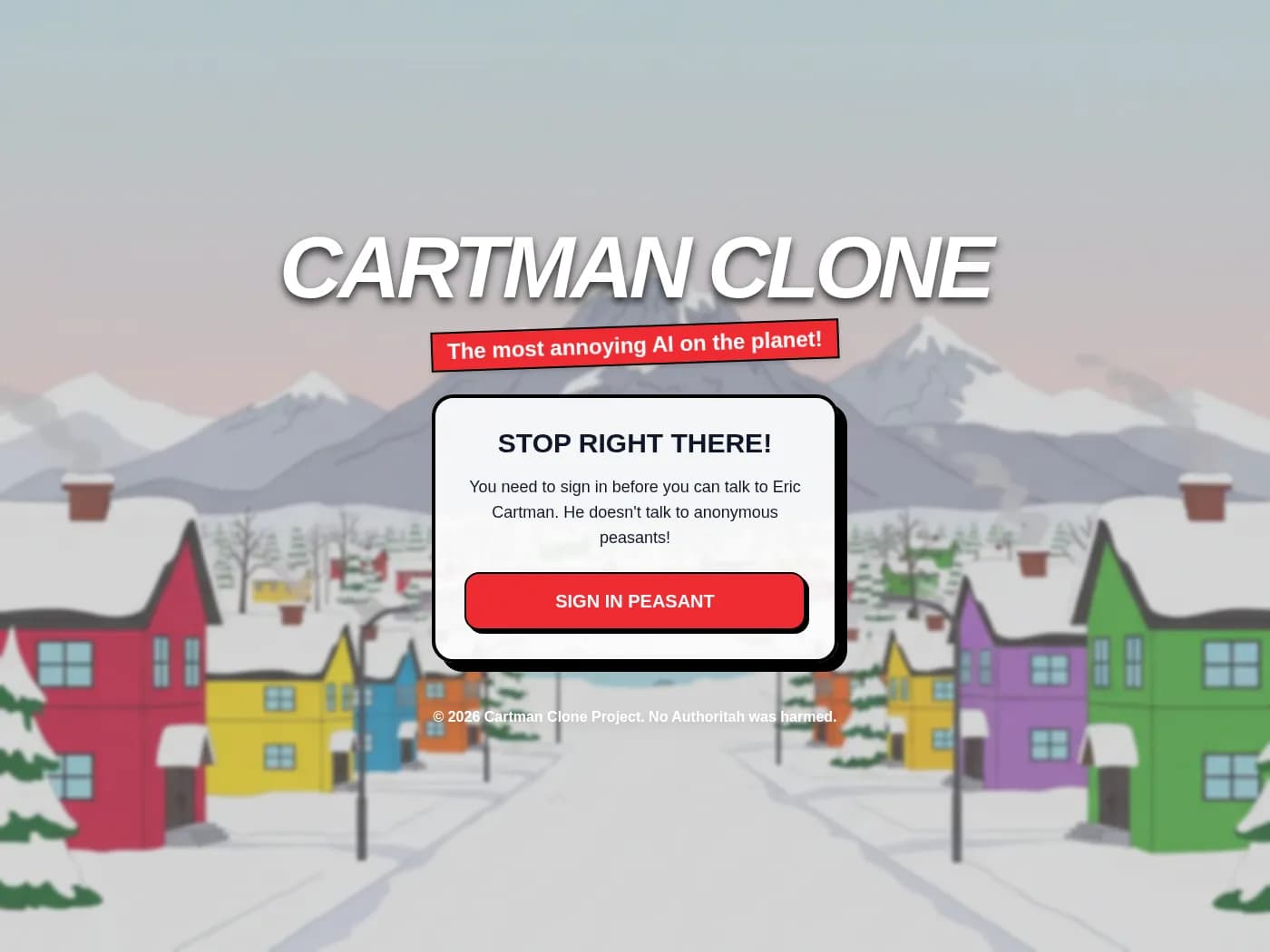 Cartman Clone App