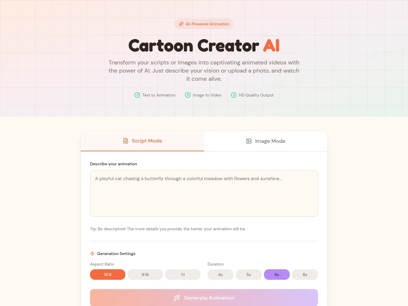 Cartoon Creator AI