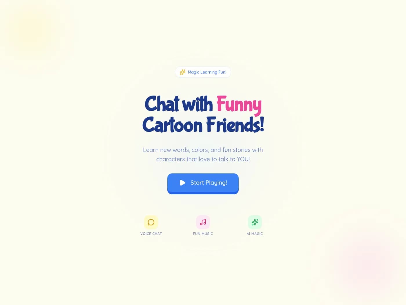 Chatty Cartoon Language Kids