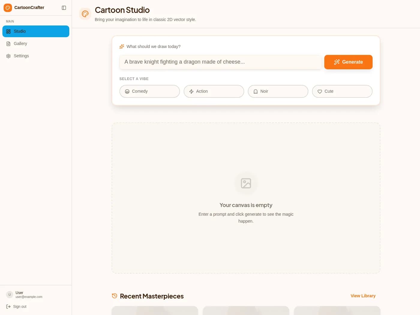 CartoonCrafter App