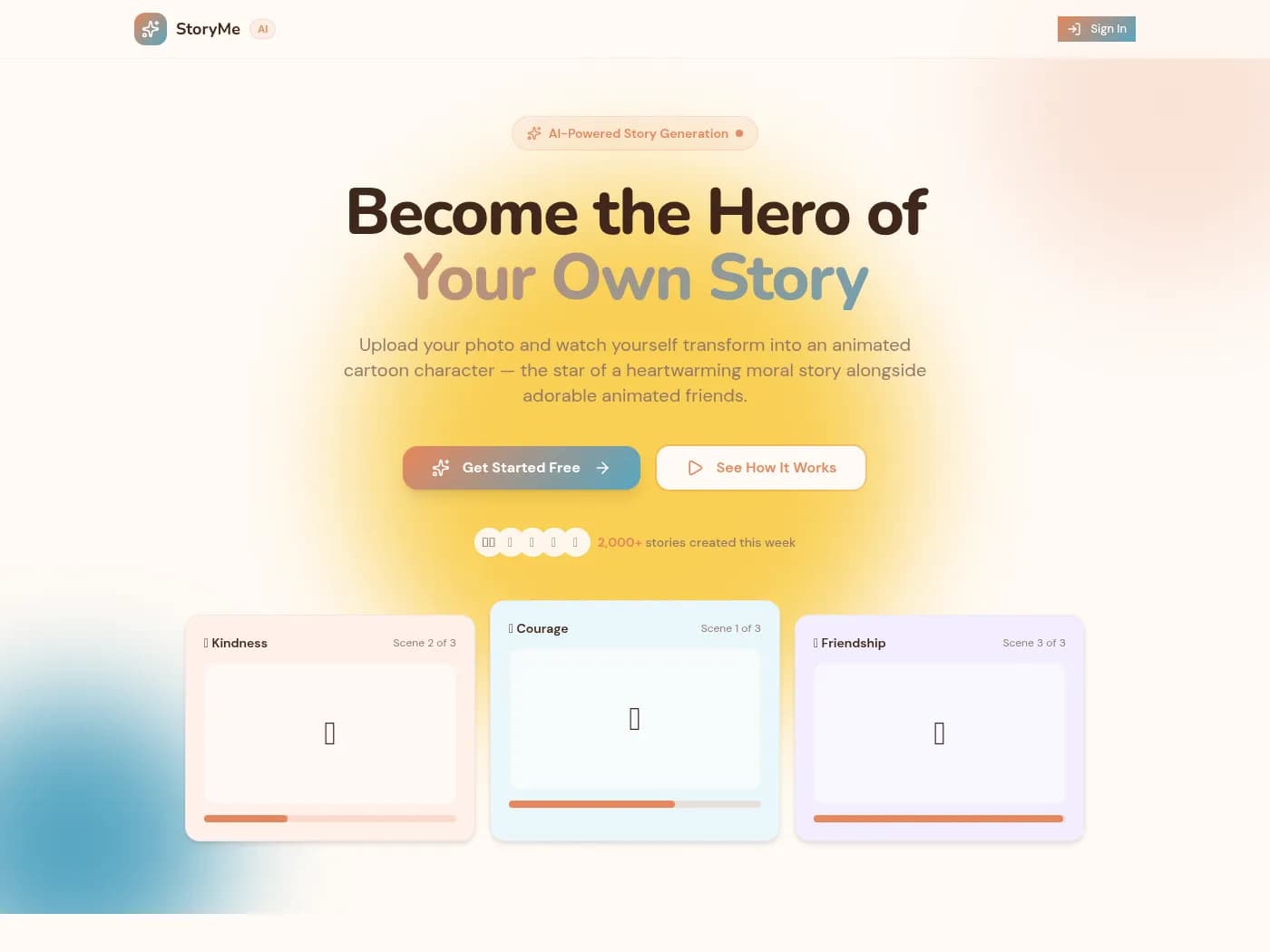 Cartoon Story Creator