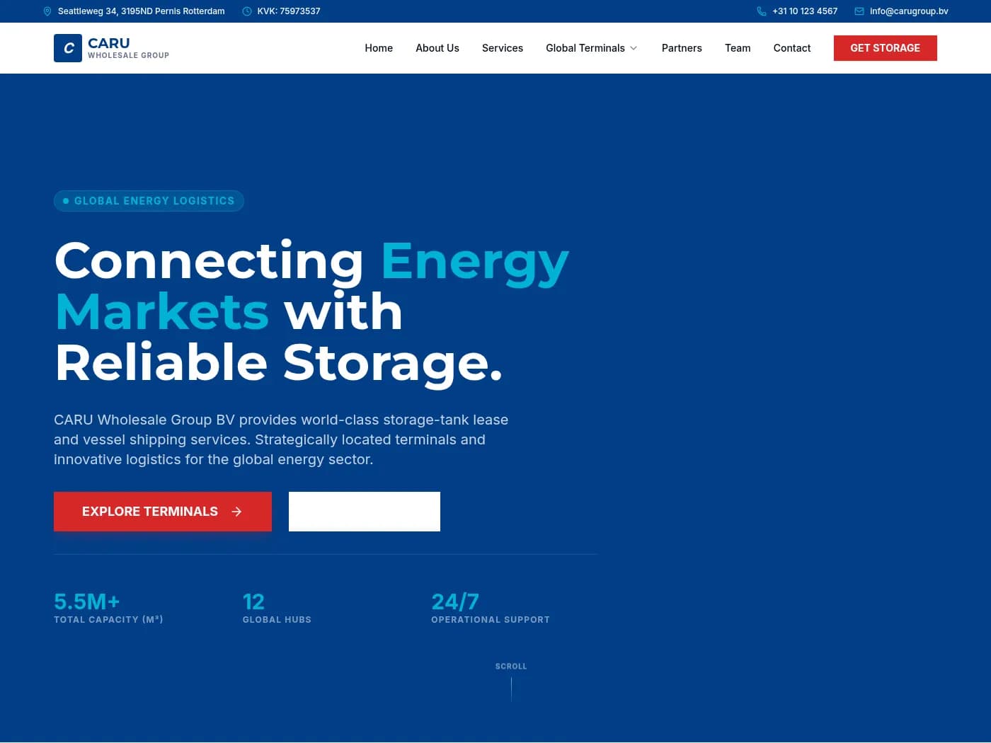 CARU Terminal Web Portal