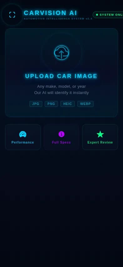 CarVision AI App