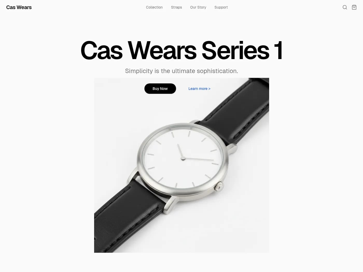 Cas Wears Brand Site