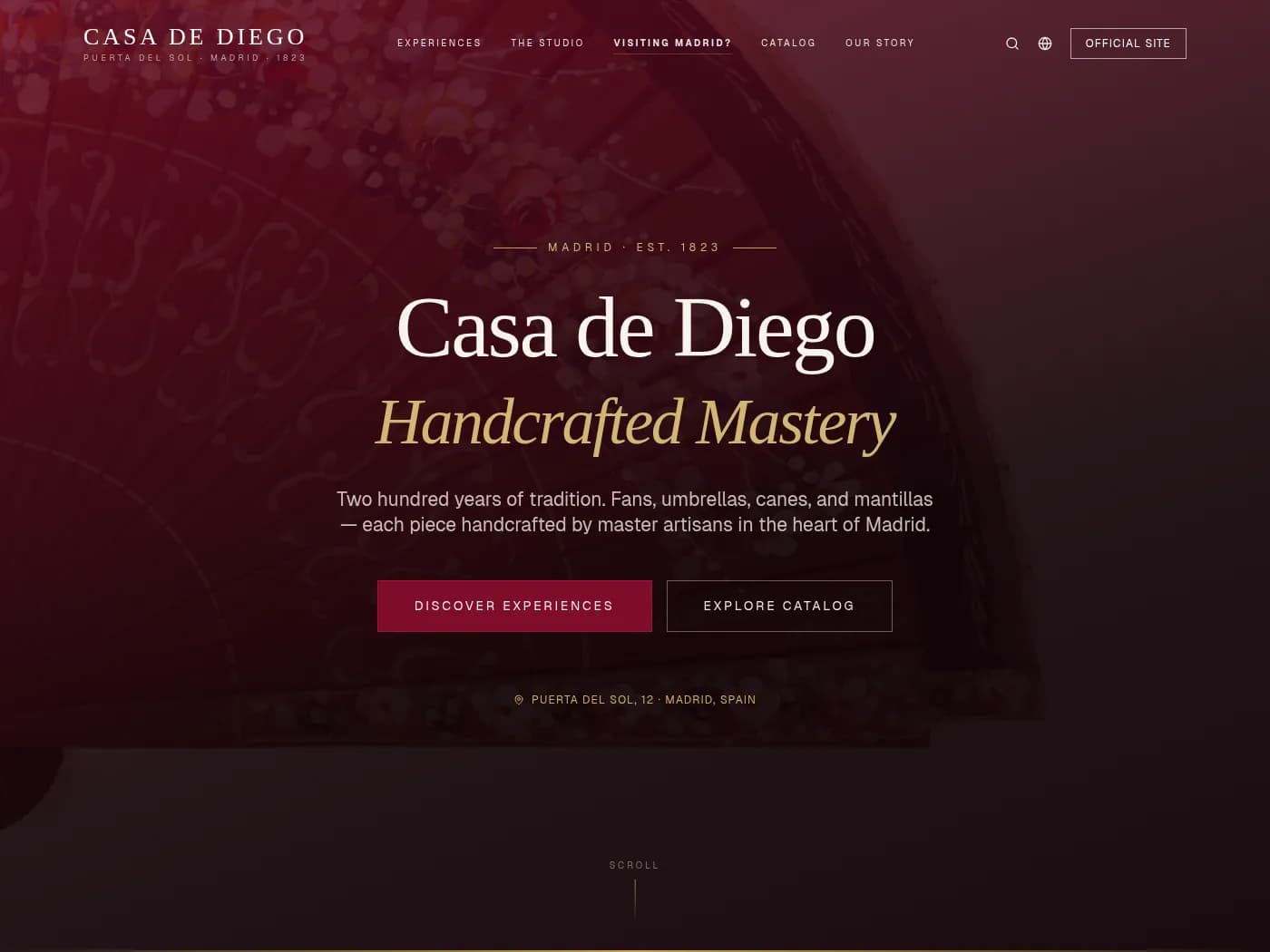 Casa de Diego Selector