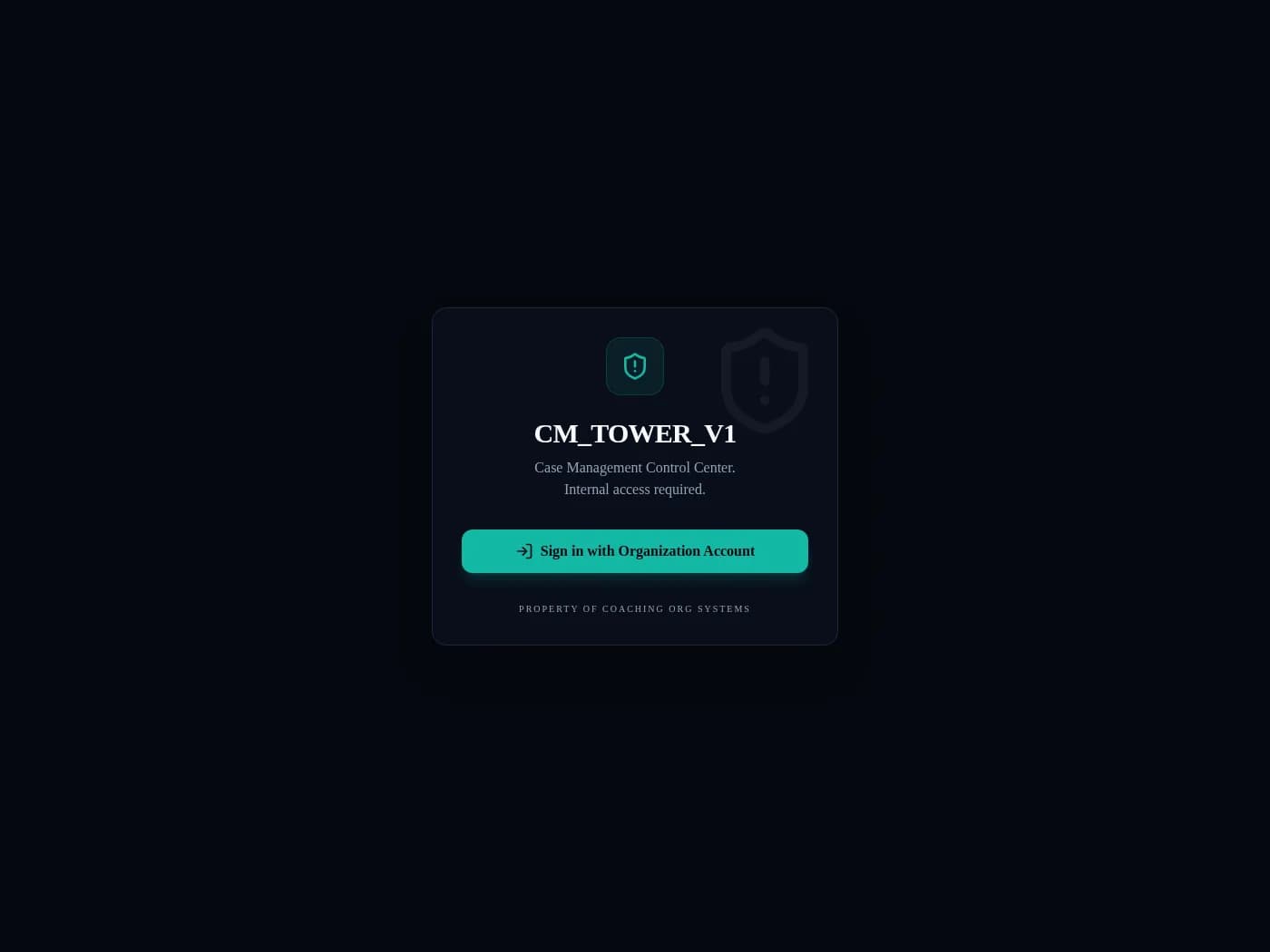 Case Manager Tower