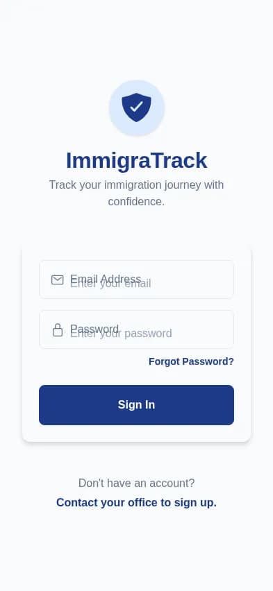 Immigration Case Tracker