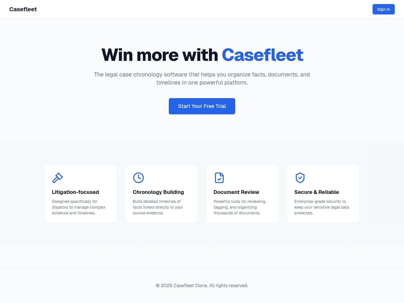 Casefleet Clone