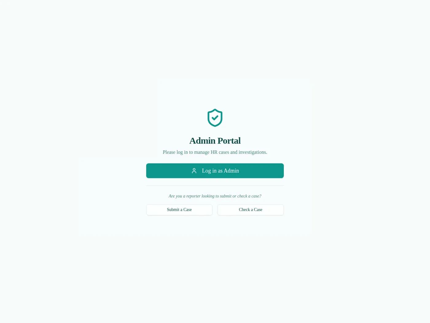 CaseFlow SaaS UI