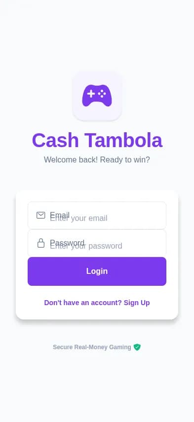 Cash Tambola Game Suite