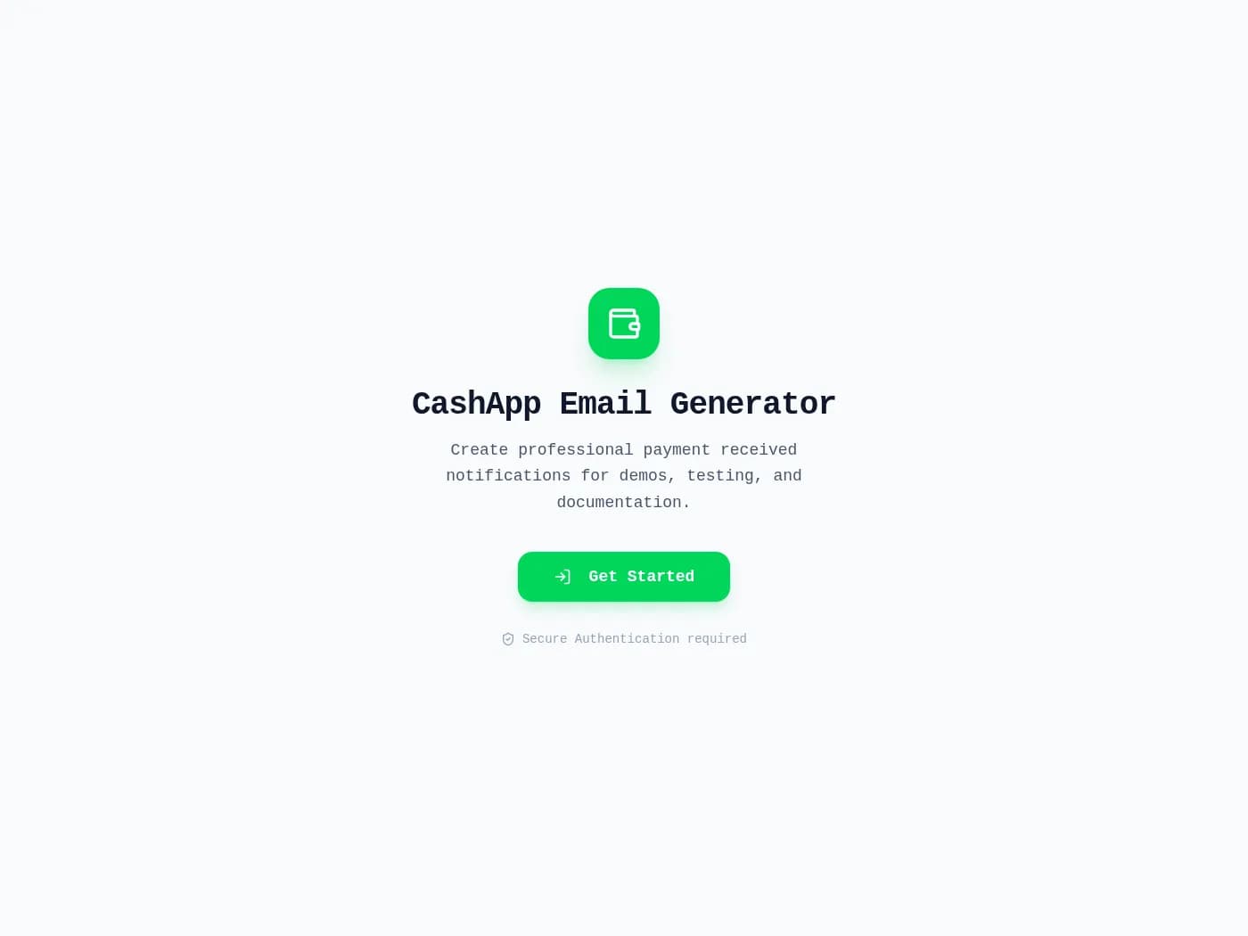 CashApp Email Generator