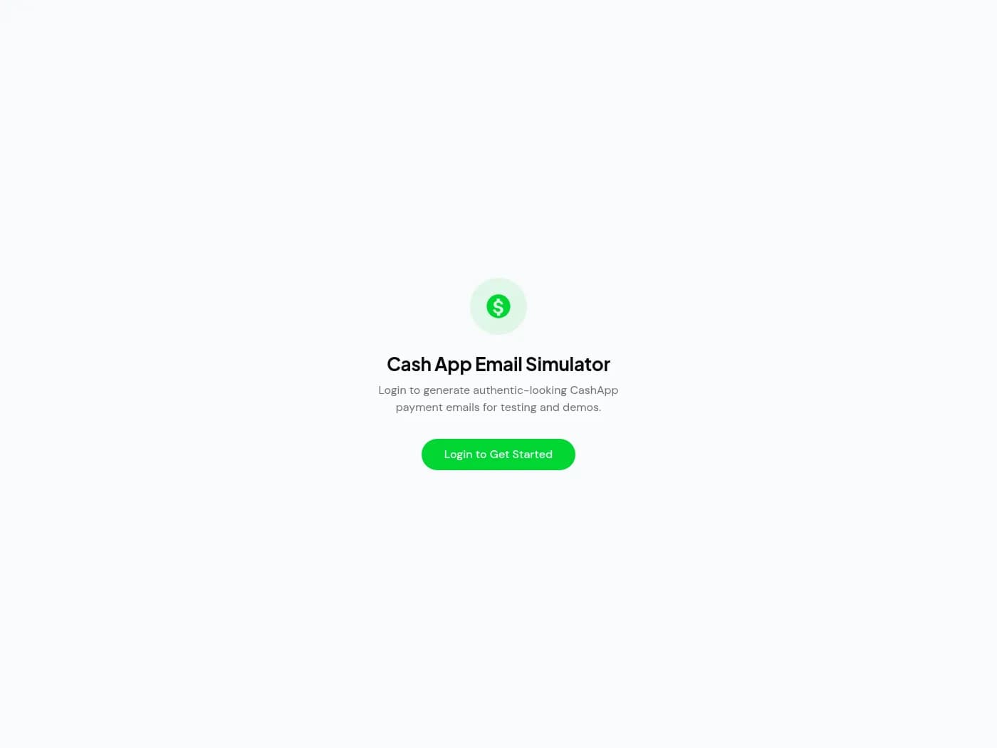 CashApp Email Simulator