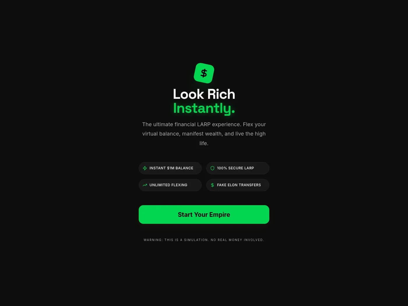 CashApp LARP Simulator