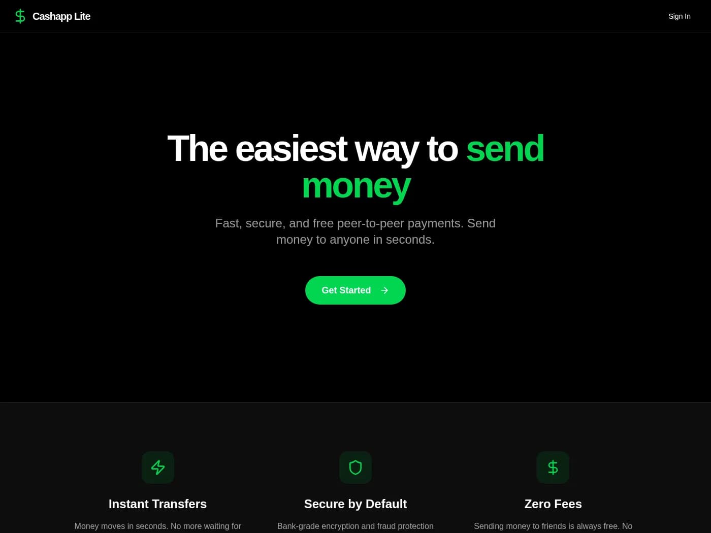Cashapp Lite
