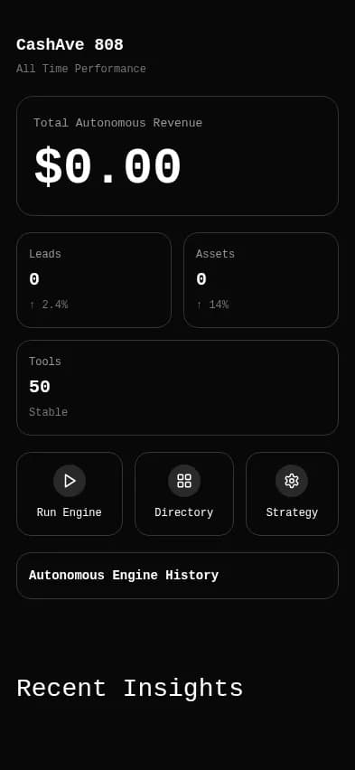 CashAve AI Agent Mobile