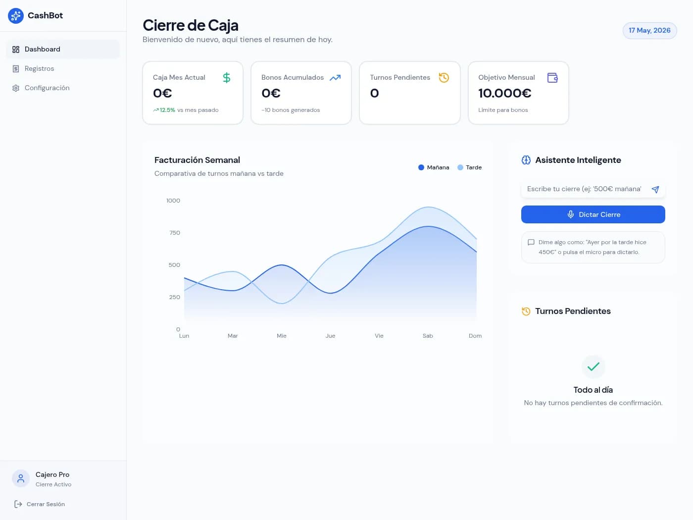CashBot Assistant